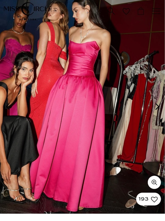 Miss Circle | Dresses | Brand New Strapless Gown | Poshmark